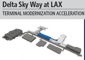 Delta, LAX Accelerate Terminal Transformation by 18 Months