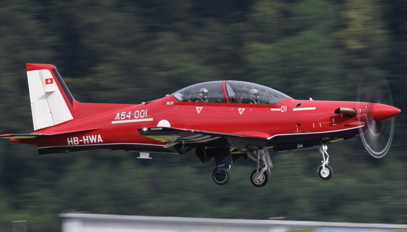 PC-21 Aircraft Destined for Australian Defence Force Completes Test Flight