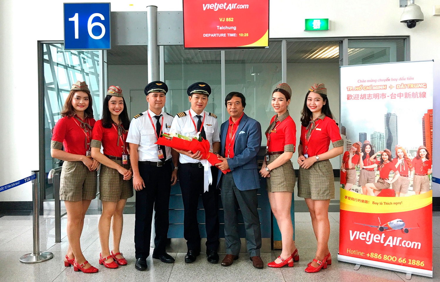Vietjet Launches Ho Chi Minh - Taichung Flights
